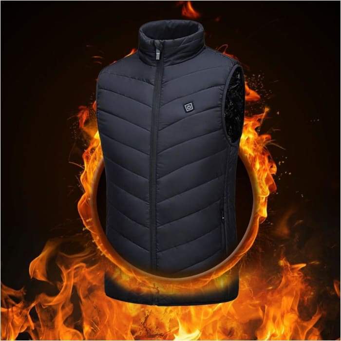 Heating Body Warmer Uk - Usb Charging Heated body Vest – J and p hats